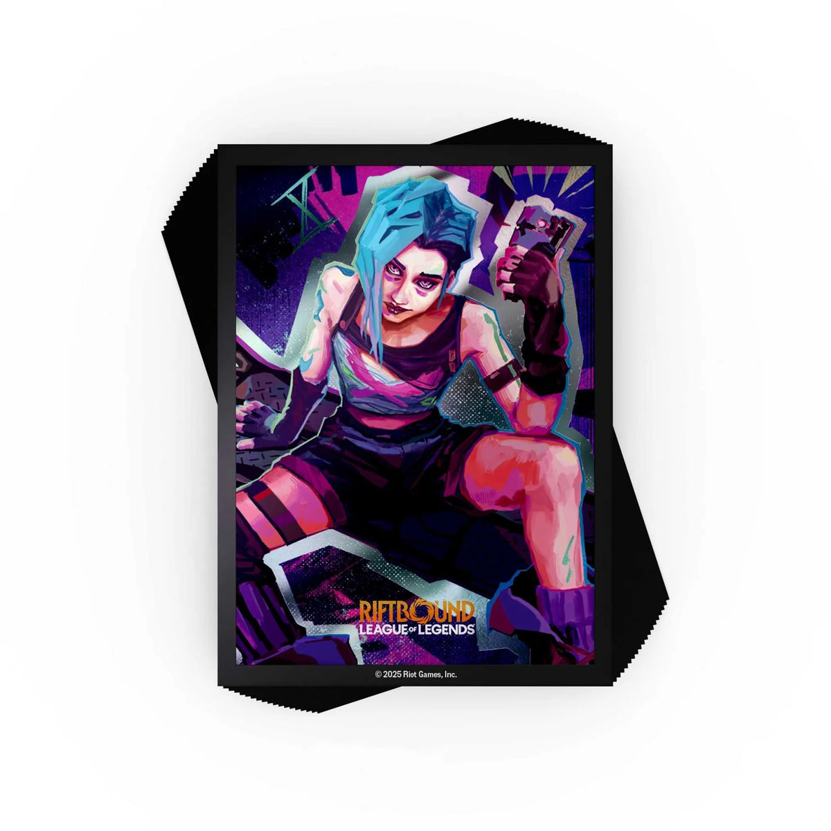 Riftbound: League of Legends Trading Card Game Jinx Art Sleeves ...