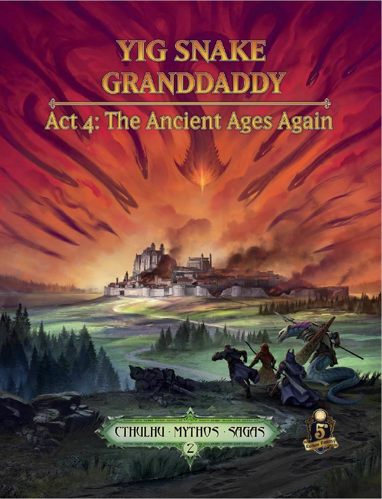 Cthulhu Mythos: Yig Snake Granddaddy Act 4: The Ancient Ages Again ...