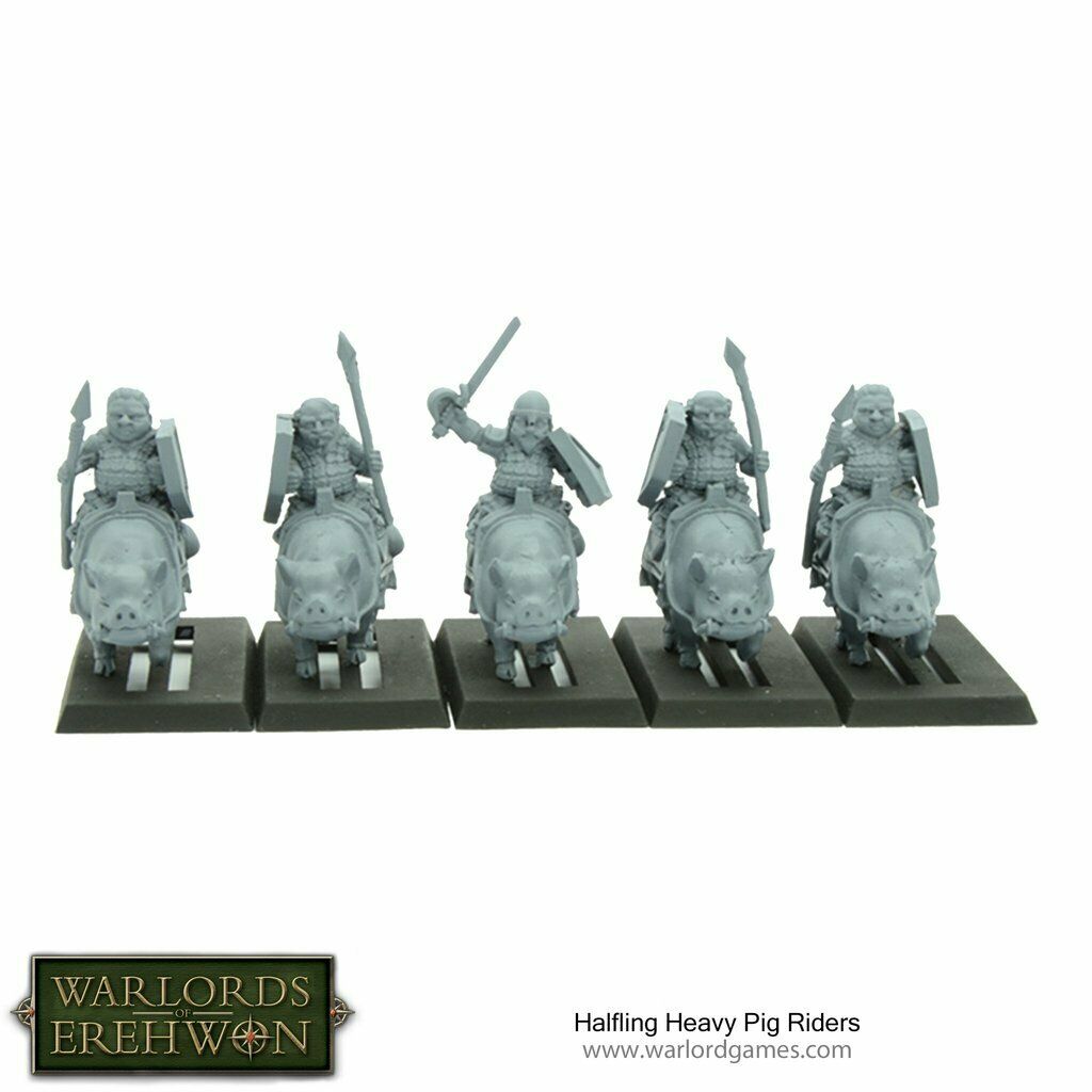 Warlords of Erehwon-Halfling Heavy Pig Riders – Bristol Independent ...