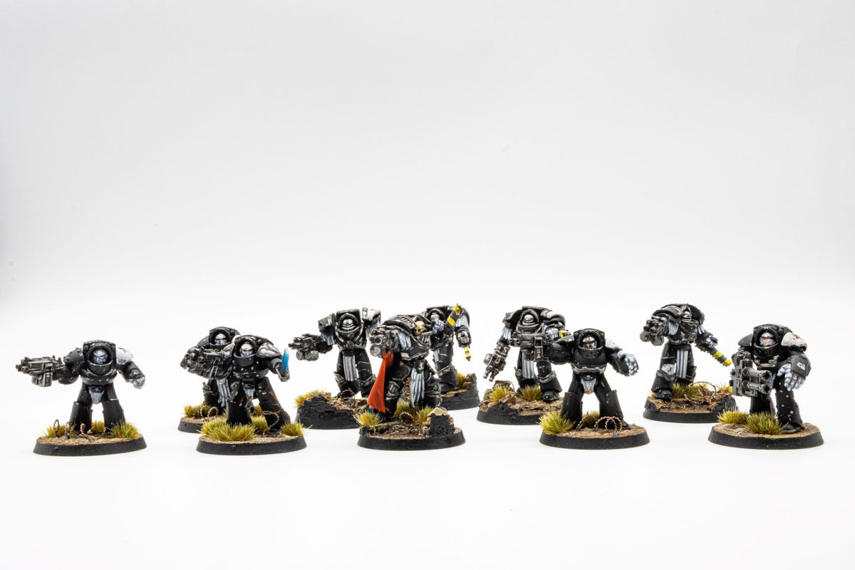 Raven Guard Teminators-Fully painted and Based – Bristol Independent ...